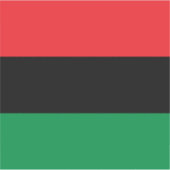 Pan African UNIA Flag Sticker | Zazzle