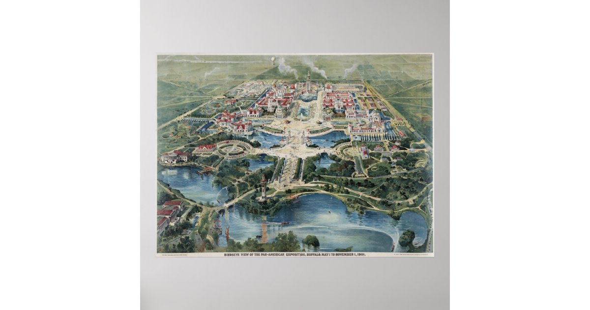Pan American Exposition Buffalo1901 Poster | Zazzle
