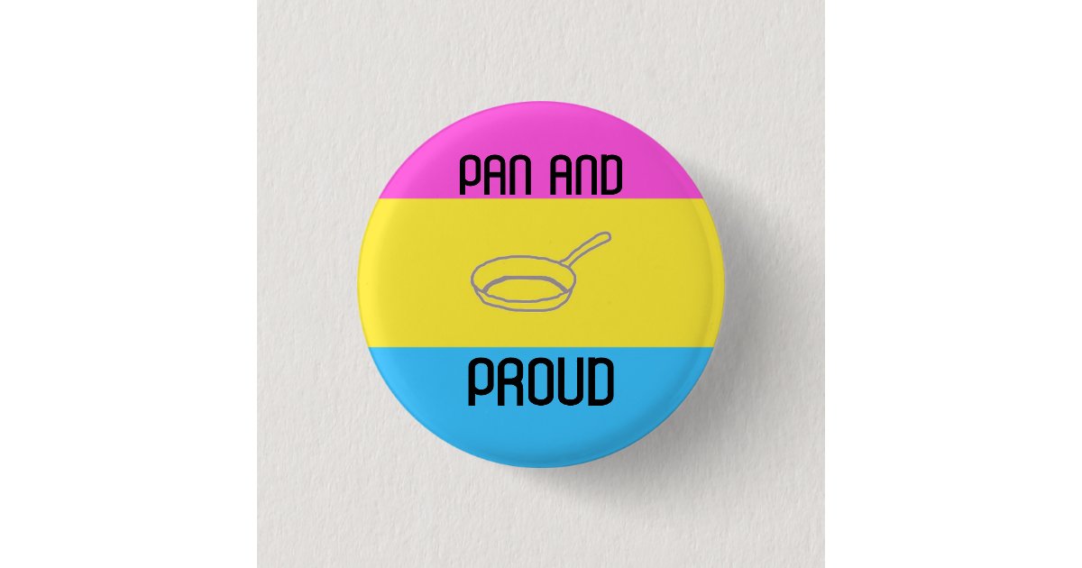 Pan and Proud Pinback Button | Zazzle