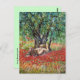 PAN OLIVE TREE AND POPPIES POSTCARD | Zazzle