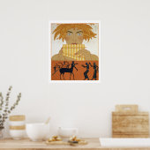 Pan Piper, illustration from 'Les Mythes' by Paul Poster | Zazzle