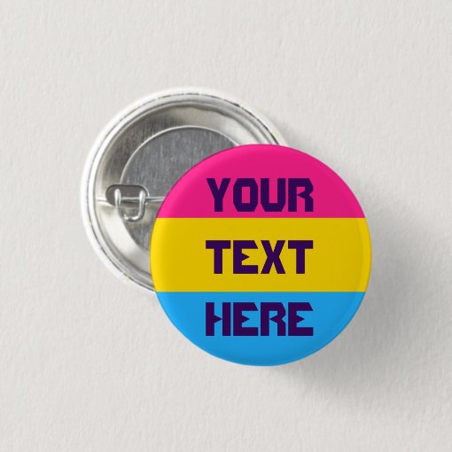 Pan pride flag button | Zazzle