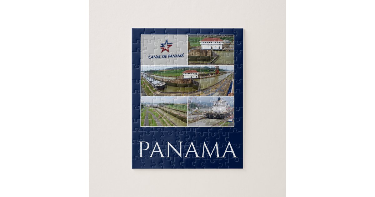 panama canal jigsaw puzzle | Zazzle