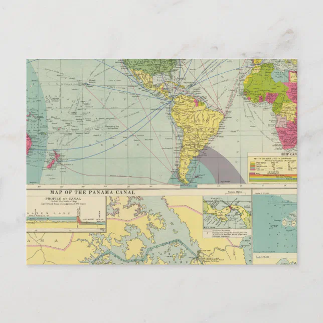 Panama Canal Postcard | Zazzle