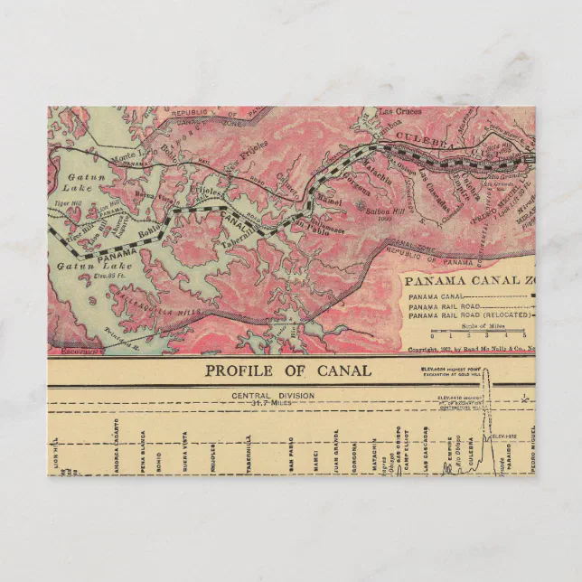 Panama Canal Postcard | Zazzle