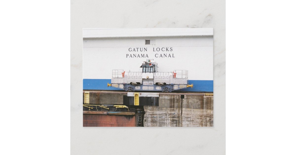 Panama Canal Postcard | Zazzle