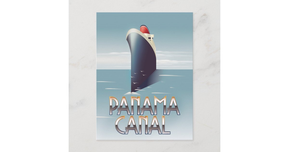Panama Canal Postcard | Zazzle