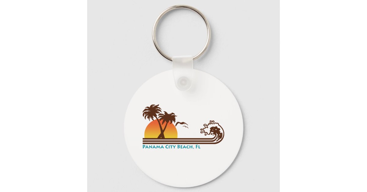 Panama City Beach Keychain | Zazzle
