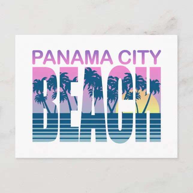 Panama City Beach Postcard | Zazzle