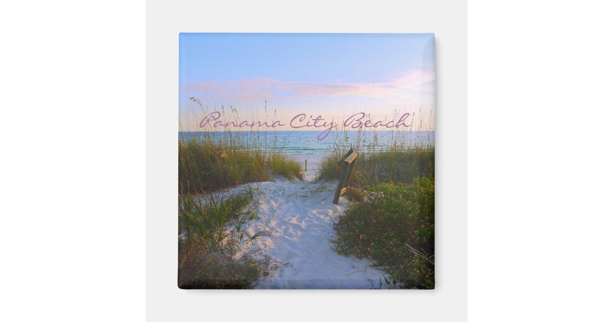 PANAMA CITY BEACH - Refrigerator Magnet | Zazzle
