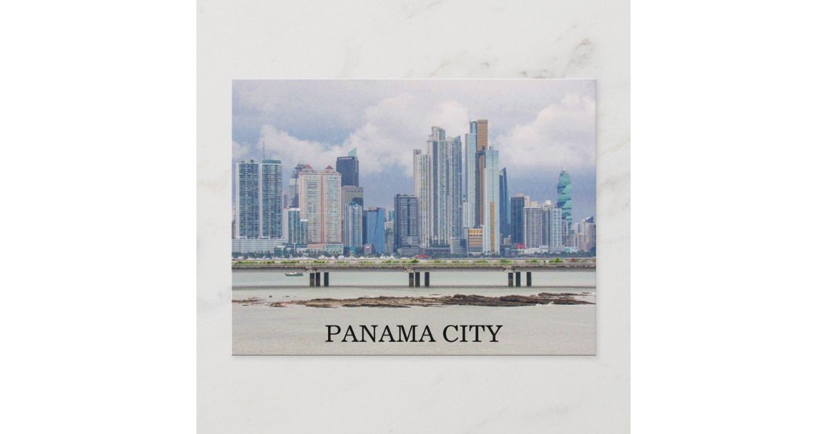 panama city postcard | Zazzle