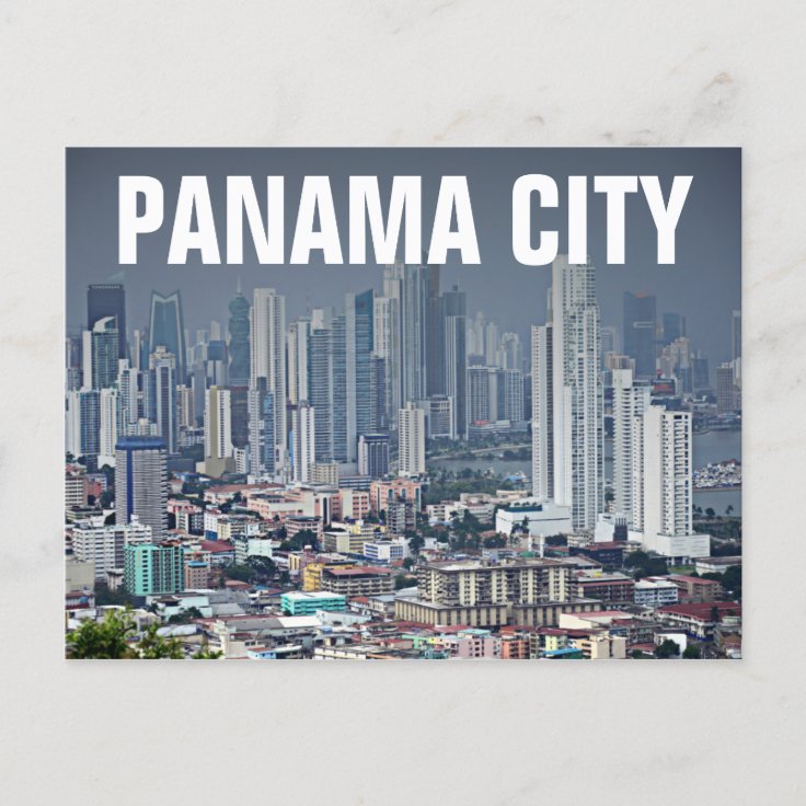 Panama City Skyline Postcard | Zazzle