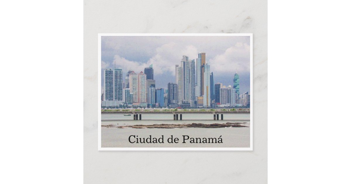 panama ciudad postcard | Zazzle