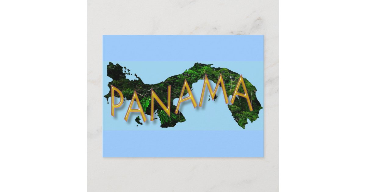 Panama Postcard | Zazzle