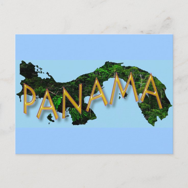 Panama Postcard | Zazzle