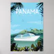Panama travel poster, poster | Zazzle