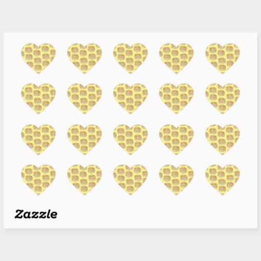 Pancake Birthday Party Flapjack Cute Kids Heart Sticker | Zazzle