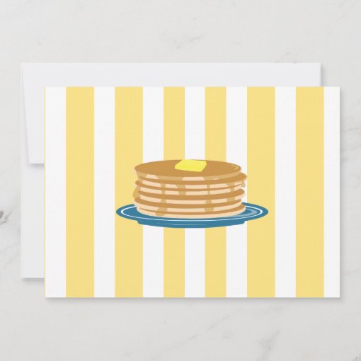 Pancake Breakfast Invitation | Zazzle