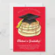 Pancake Brunch Graduation Party Invitation | Zazzle