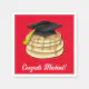 Pancake Brunch Graduation Party Invitation Napkins | Zazzle