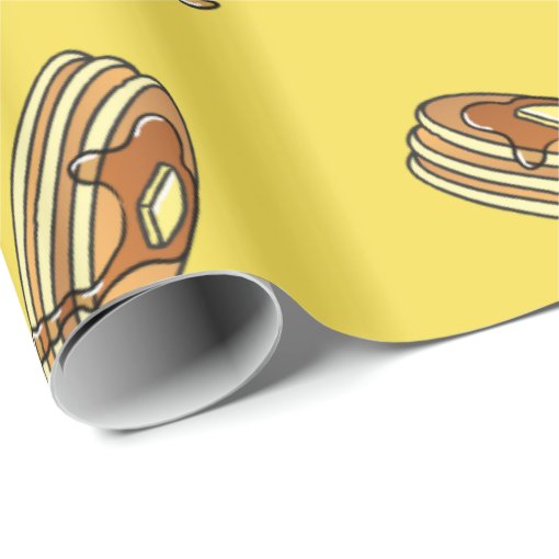 Pancake wrapping paper | Zazzle