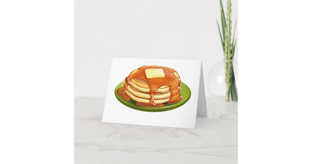 Pancakes Greeting Cards | Zazzle