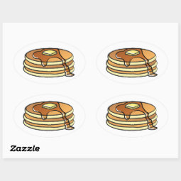 Pancakes - Stickers | Zazzle