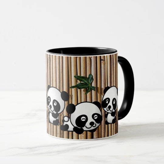 Panda Bamboo Coffee Mug | Zazzle.com