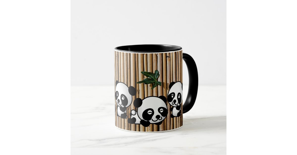 Panda Bamboo Coffee Mug | Zazzle