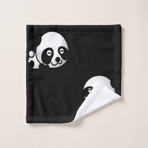 Panda Bears Bathroom Towel Set | Zazzle