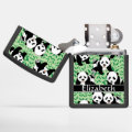Panda Bears Graphic to Personalize Zippo Lighter | Zazzle