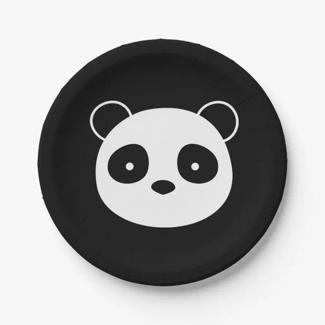 Panda Birthday Plates | Zazzle