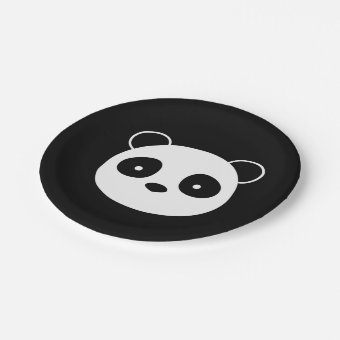 Panda Birthday Plates | Zazzle