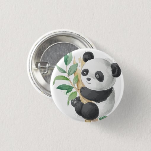 Panda Button | Zazzle