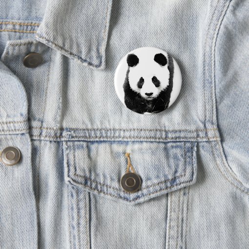 Panda Button | Zazzle