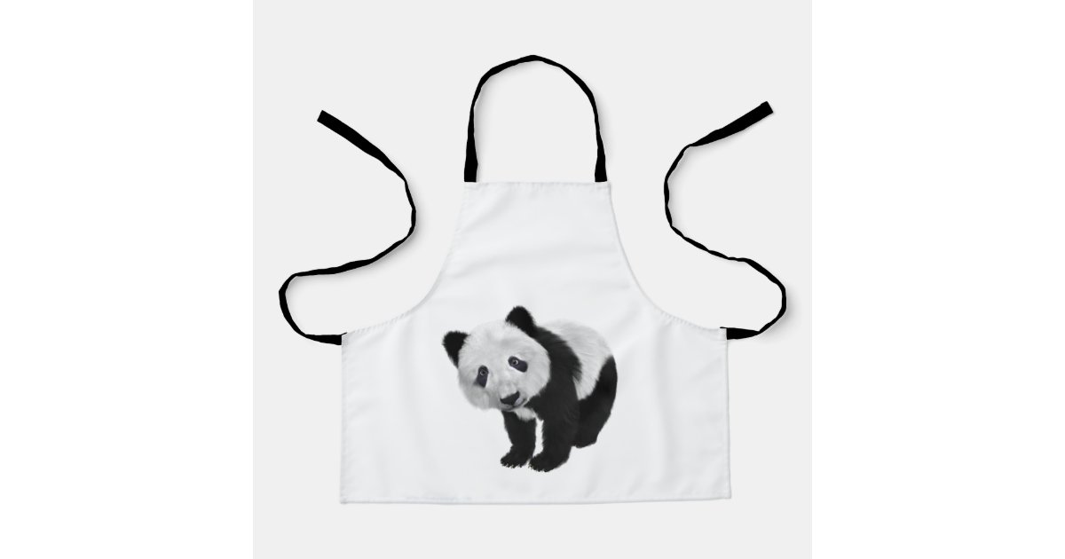 Panda Cub Apron | Zazzle