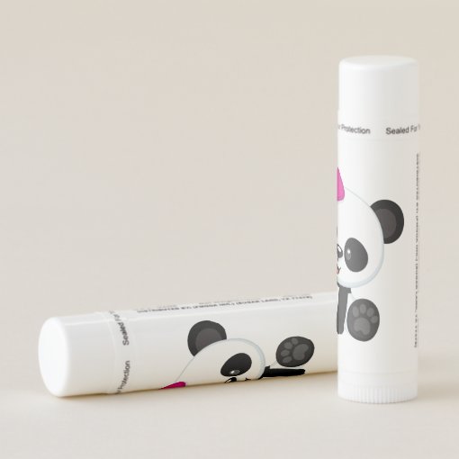 Panda lip balm | Zazzle