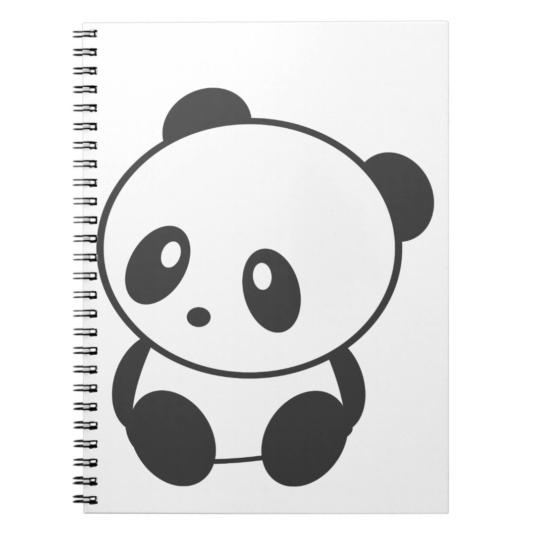 Panda Notebook | Zazzle