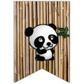 Panda Party Welcome Banner | Zazzle