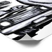 Panda patrol officer clothe police car nap poster | Zazzle