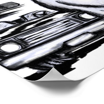 Panda patrol officer clothe police car nap poster | Zazzle