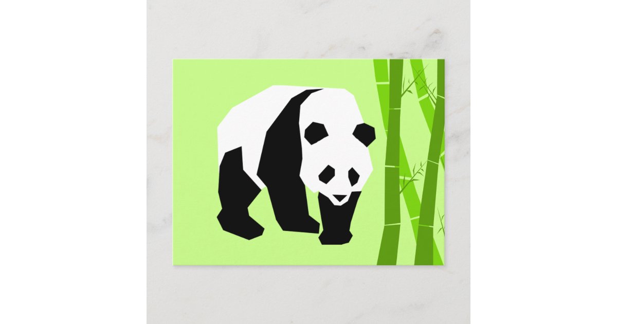 Panda Postcard | Zazzle