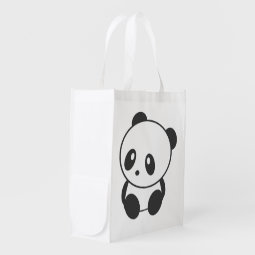 Panda reusable bag | Zazzle