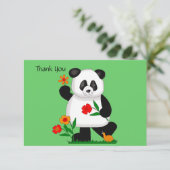 Panda Thank you Card | Zazzle