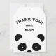 Panda thank you tags, Favor tags | Zazzle