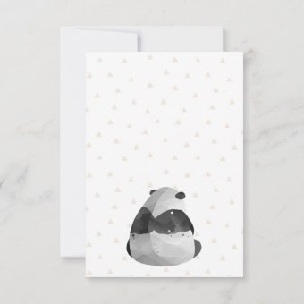 Panda Theme Thank You Note Cards | Zazzle