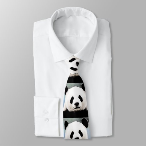 Panda Tie | Zazzle