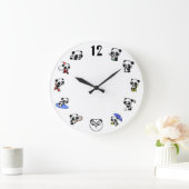 Panda time clock | Zazzle