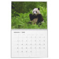 Pandas Wall Calendar | Zazzle