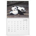 Pandas Wall Calendar | Zazzle